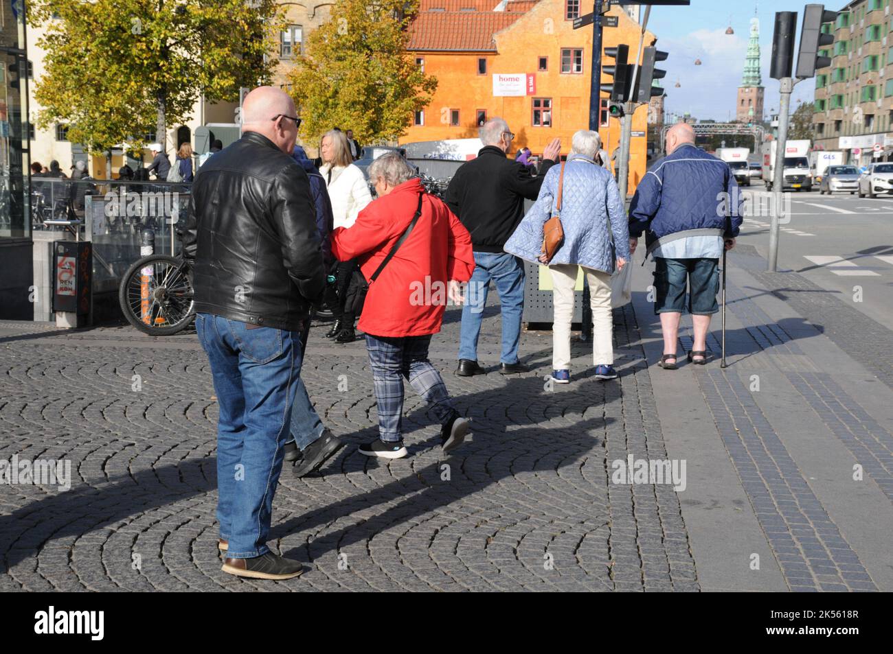 Copenahgen /Denmark/06 OIctober 2022/Senior citizen eudciational city ...