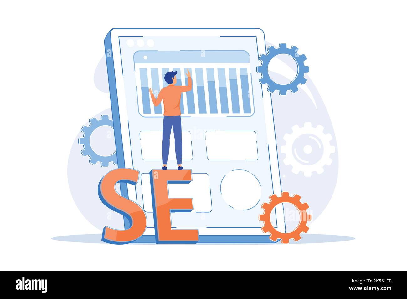 Digital tools cartoon hi-res stock photography and images - Alamy