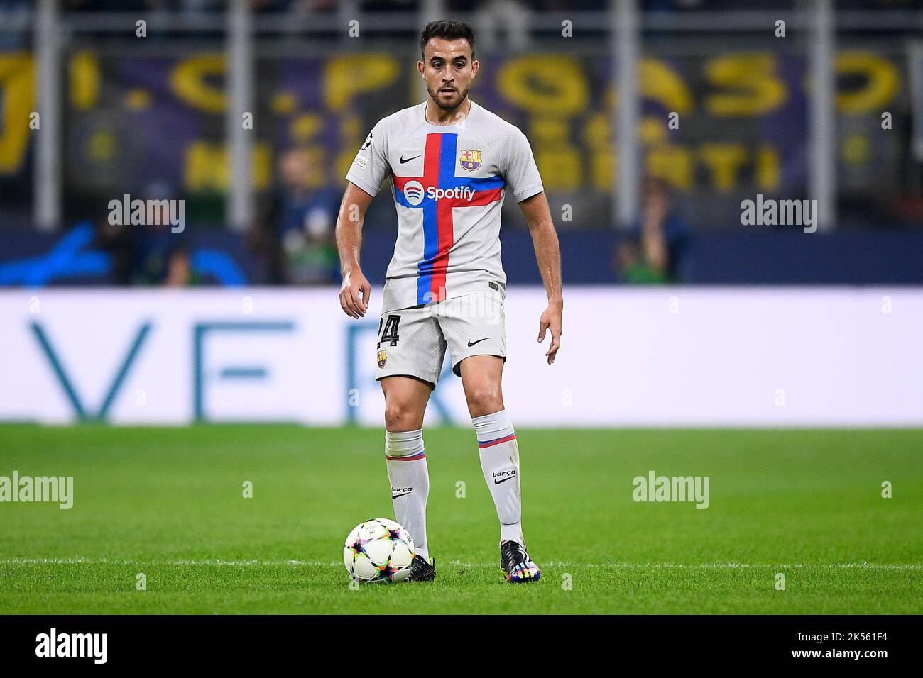 Milan, Italy. 04 October 2022. Eric Garcia of FC Barcelona in action ...