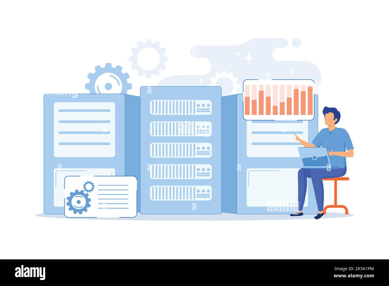Careers in science Stock Vector Images - Alamy