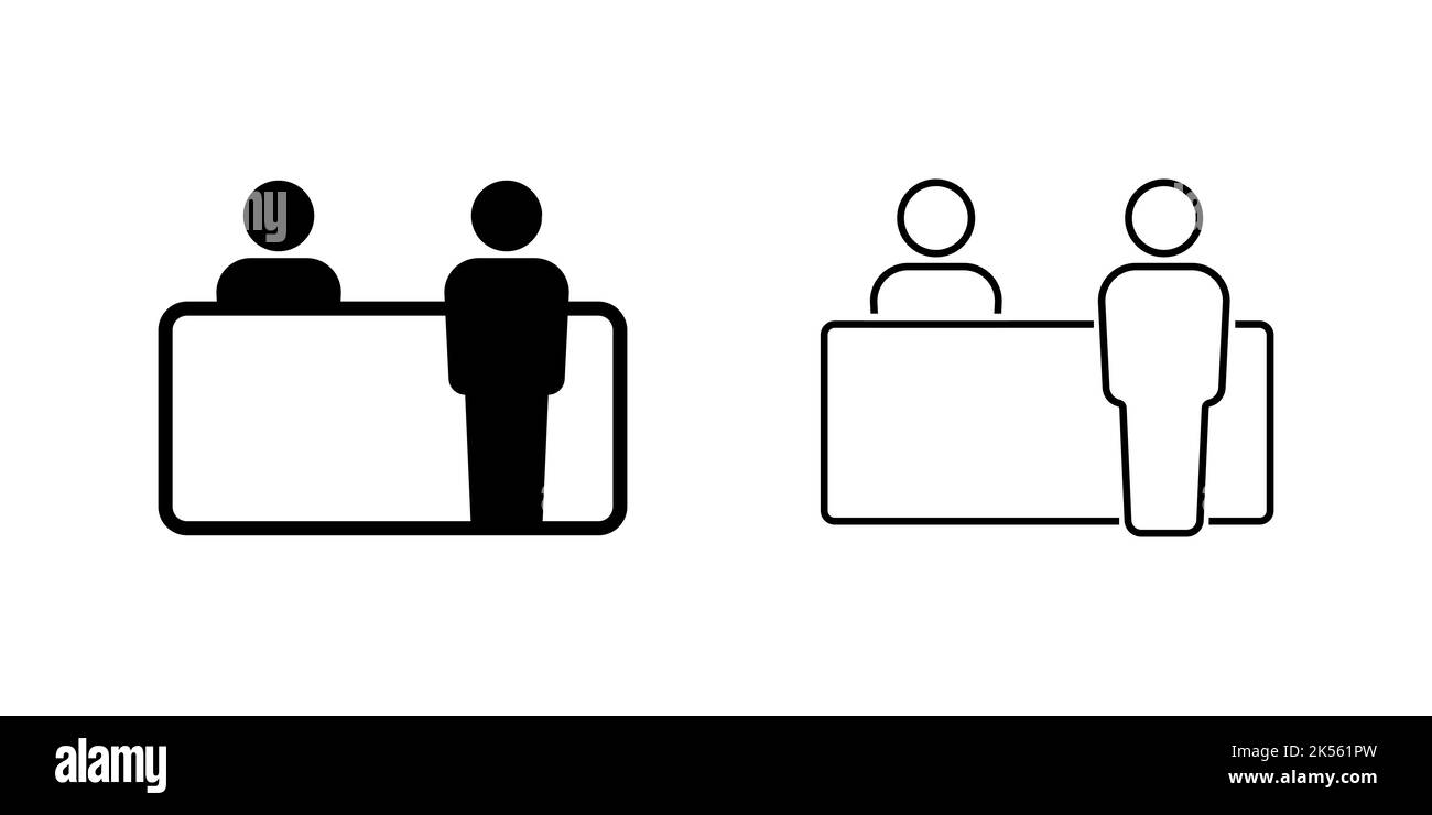 Male receptionist Black and White Stock Photos & Images - Alamy