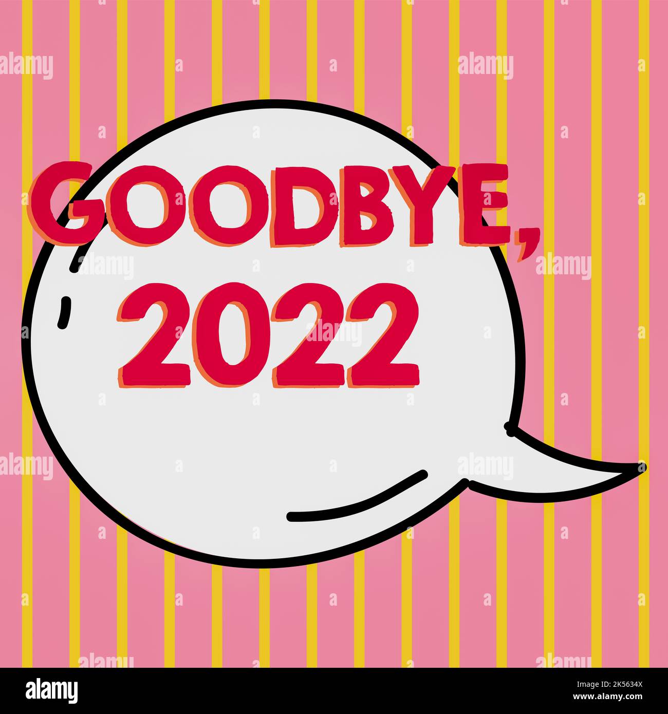 Writing displaying text Goodbye 2023, Business idea Merry Christmas ...