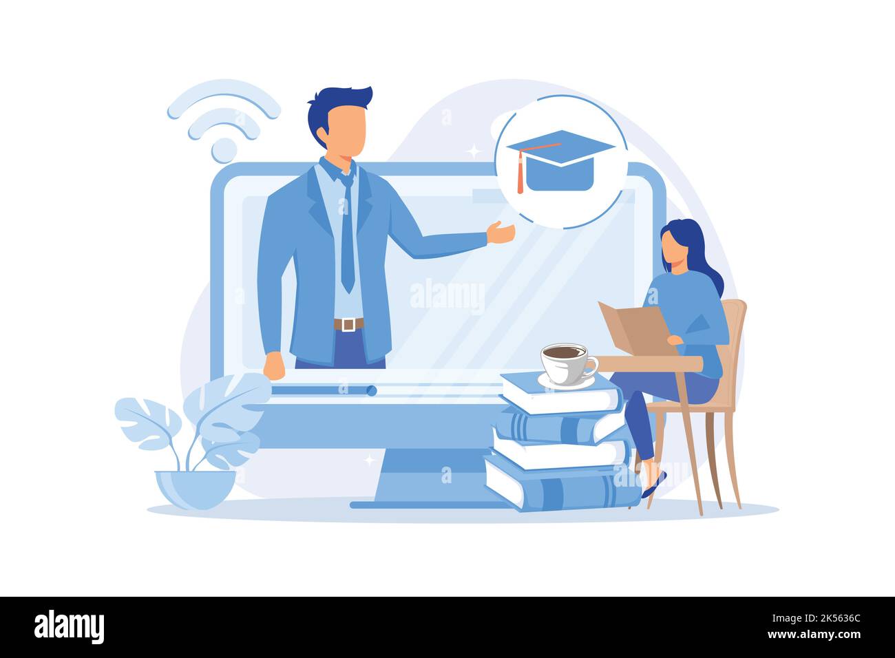 Video self Stock Vector Images - Alamy