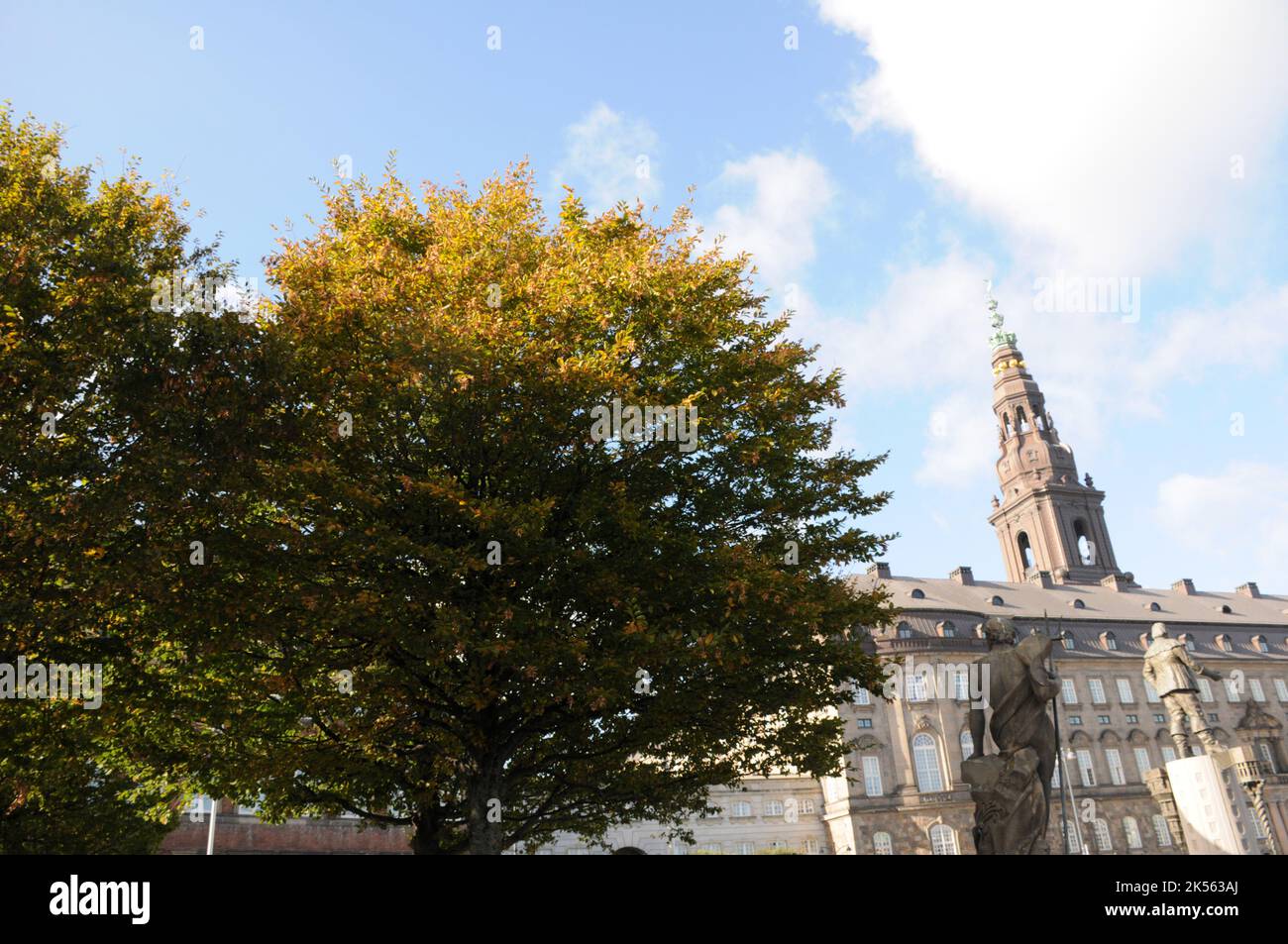 Copenhagen /Denmark/06 October 2022/ Christiansborg slote or ...