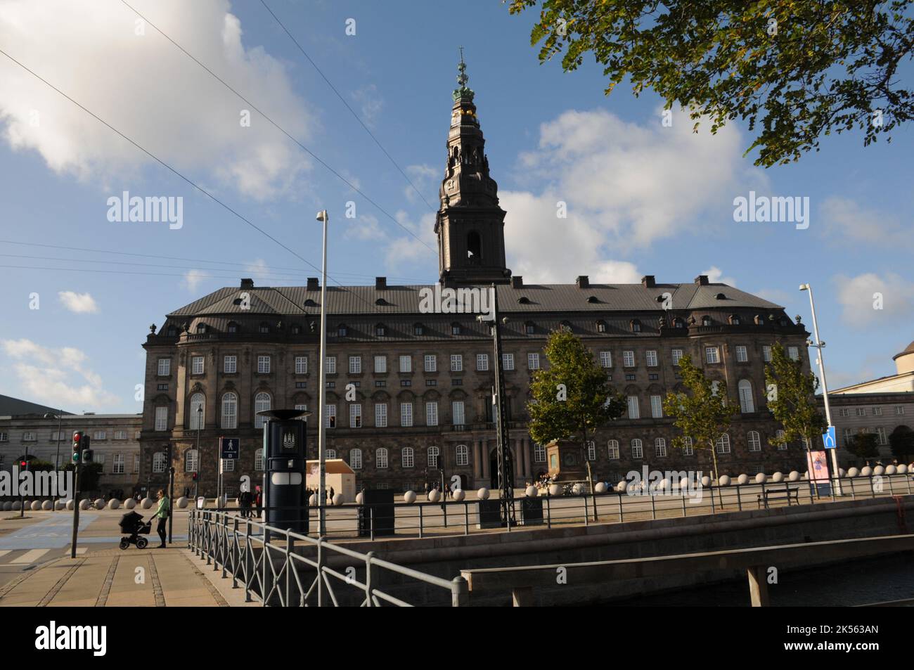 Copenhagen /Denmark/06 October 2022/ Christiansborg slote or ...
