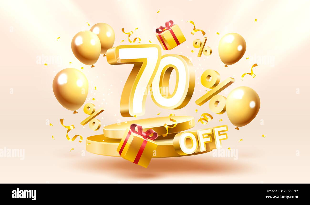 Podium percentage 70 gift hi-res stock photography and images - Alamy