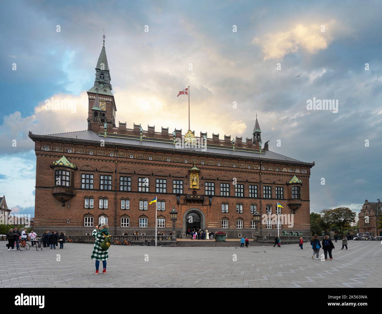 Copenhagen, Denmark. October 2022. External view of the Copenhagen City ... Copenhagen, Denmark. October 2022. External view of the Copenhagen City ...