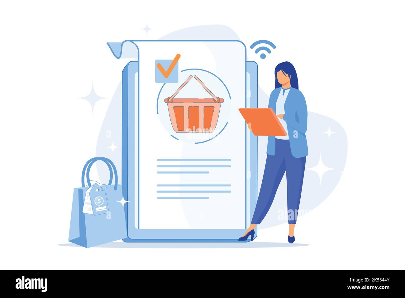 Ordering order Stock Vector Images - Alamy