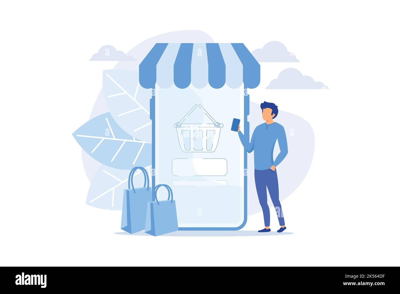 Marketplace using Stock Vector Images - Alamy