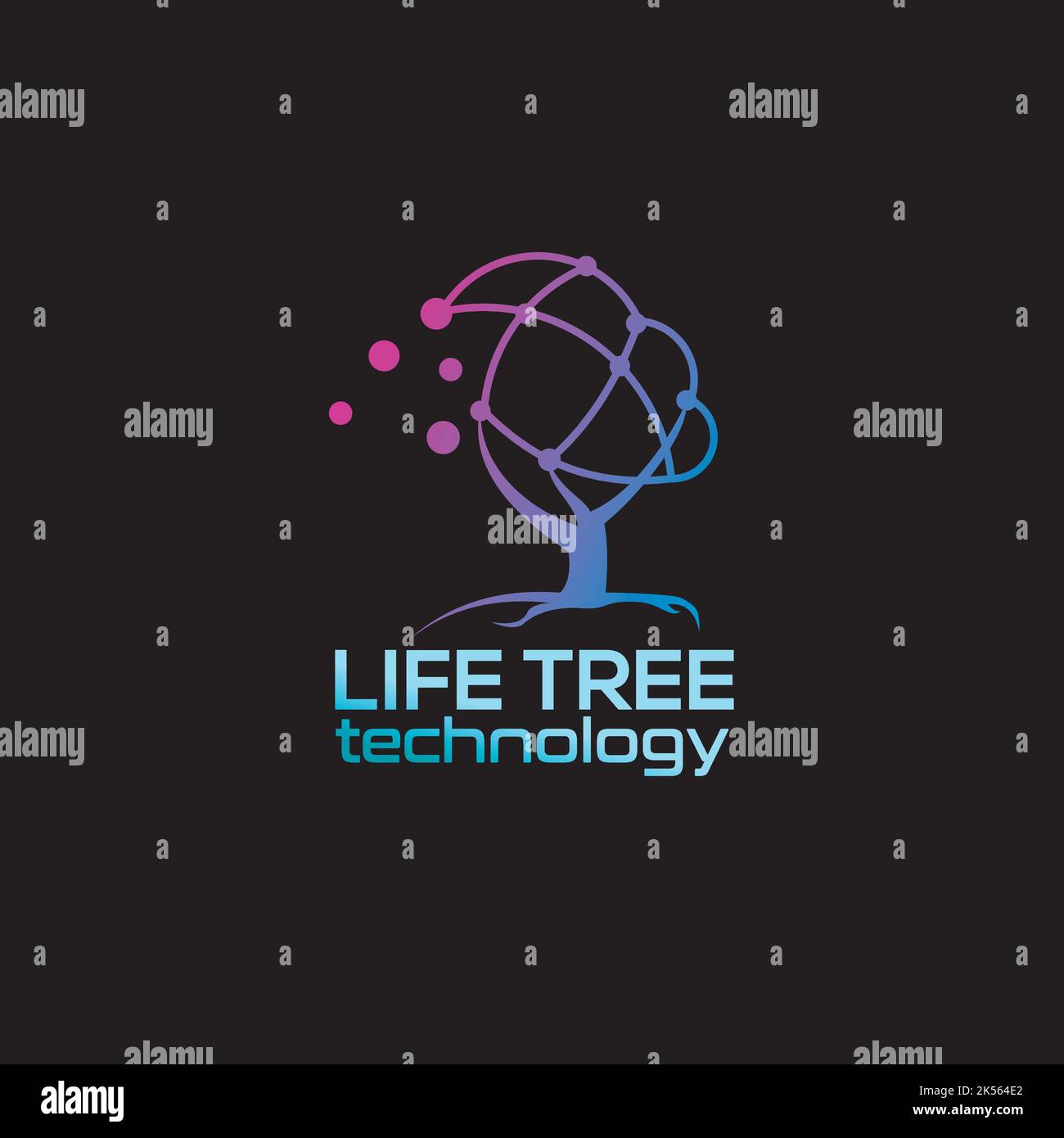 life tree technology / logo design inspiration Stock Vector Image & Art ...