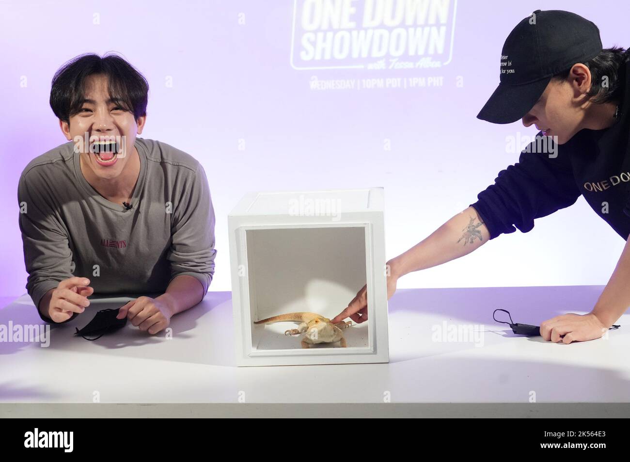 Los Angeles, CA, October 5, 2022, (L-R) Dojoon and Woosung of the South ...