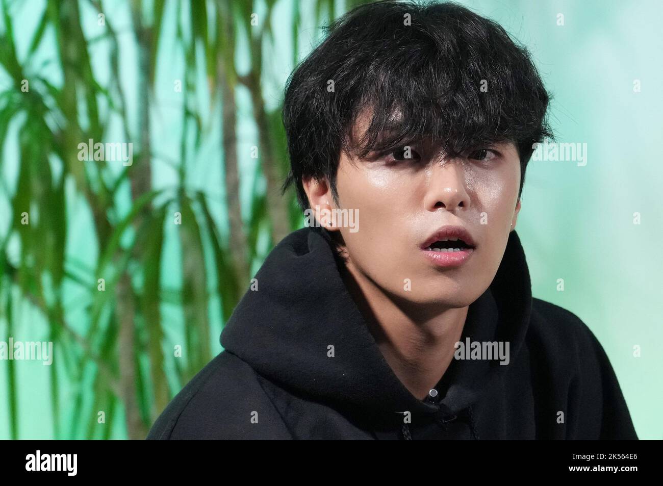 Los Angeles, CA, October 5, 2022, Hajoon of the South Korean band The Rose at The One Down ...