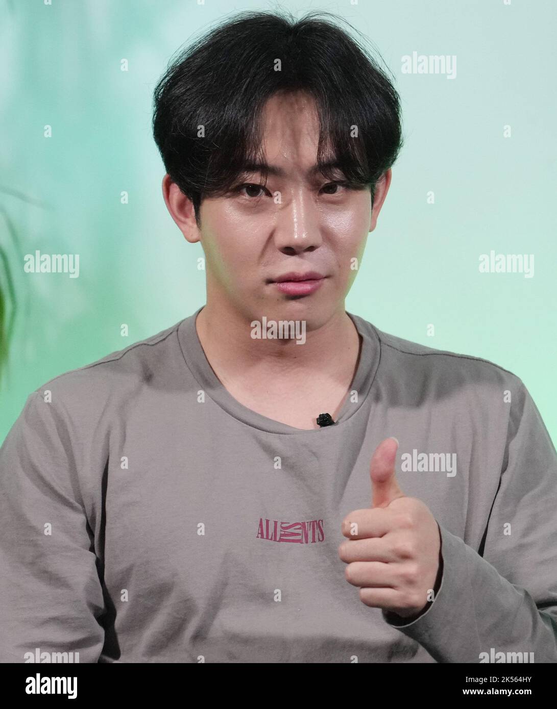 Dojoon of the South Korean band The Rose at The One Down Showdown held ...