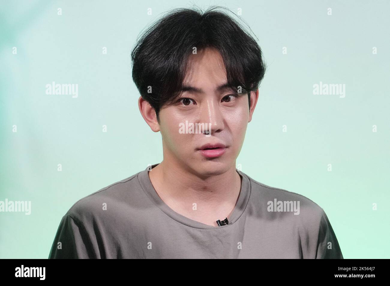 Dojoon of the South Korean band The Rose at The One Down Showdown held ...