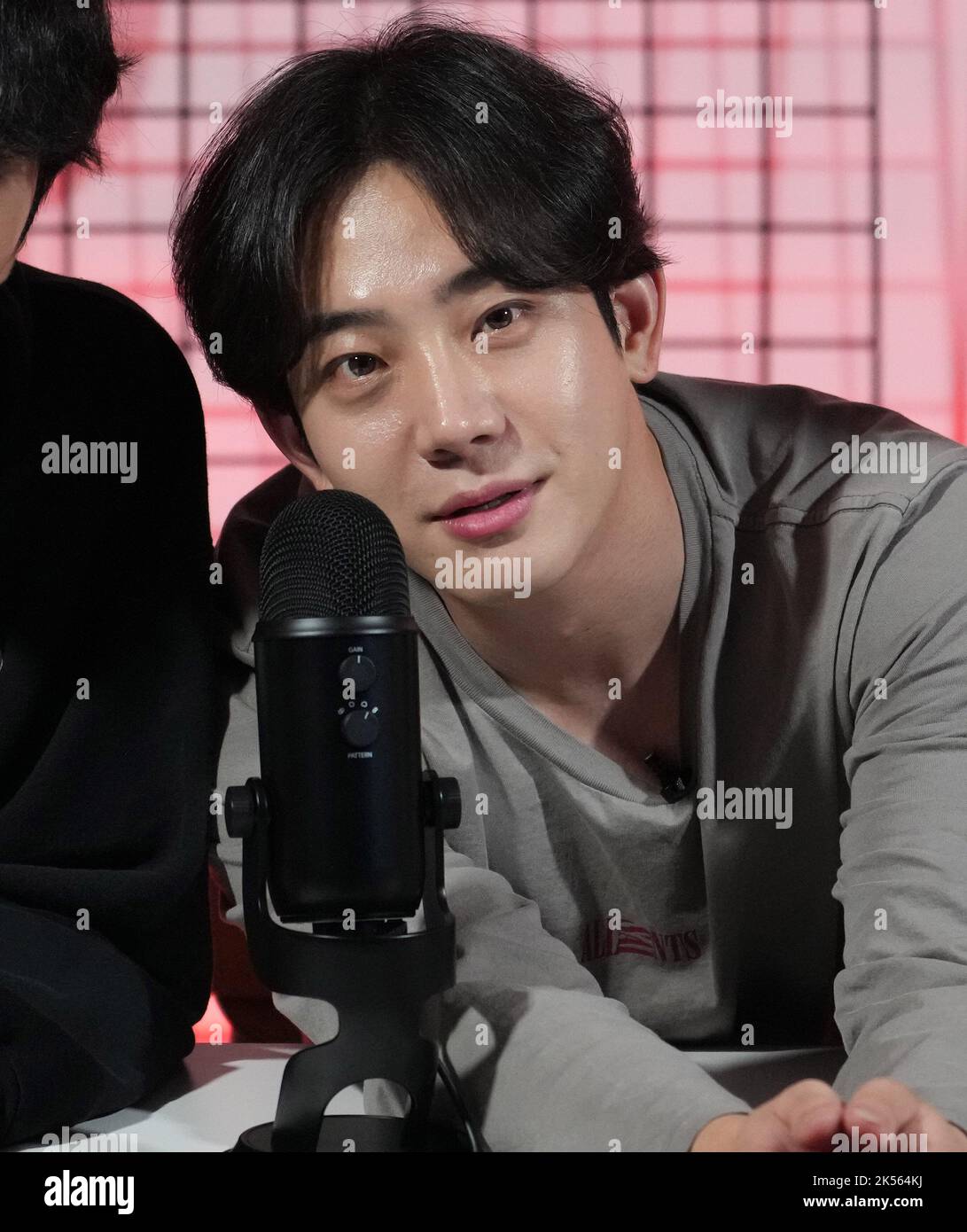 Los Angeles, CA, October 5, 2022, Dojoon of the South Korean band The ...