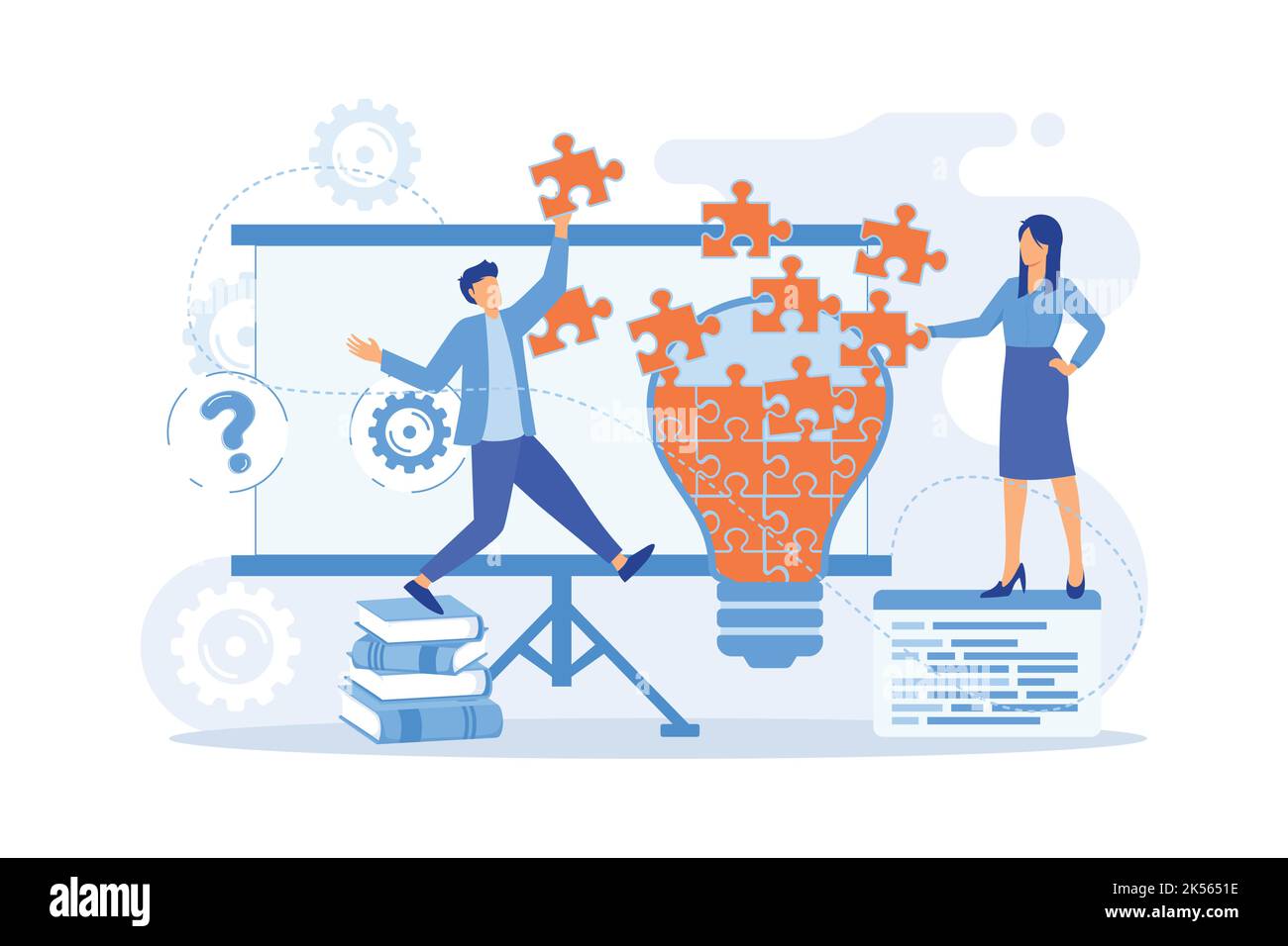 Team working on analyzing the factors or causes contributing to the unwanted situation. Problem ...