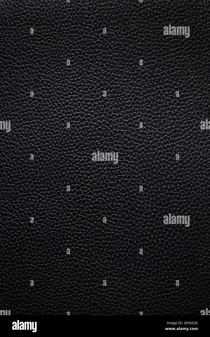 Black leather texture closeup detailed background Stock Photo - Alamy