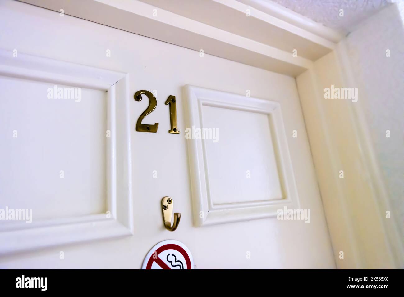 Room number 21, the "Haunted" room, in Dobbin's Hotel, Carrickfergus ...