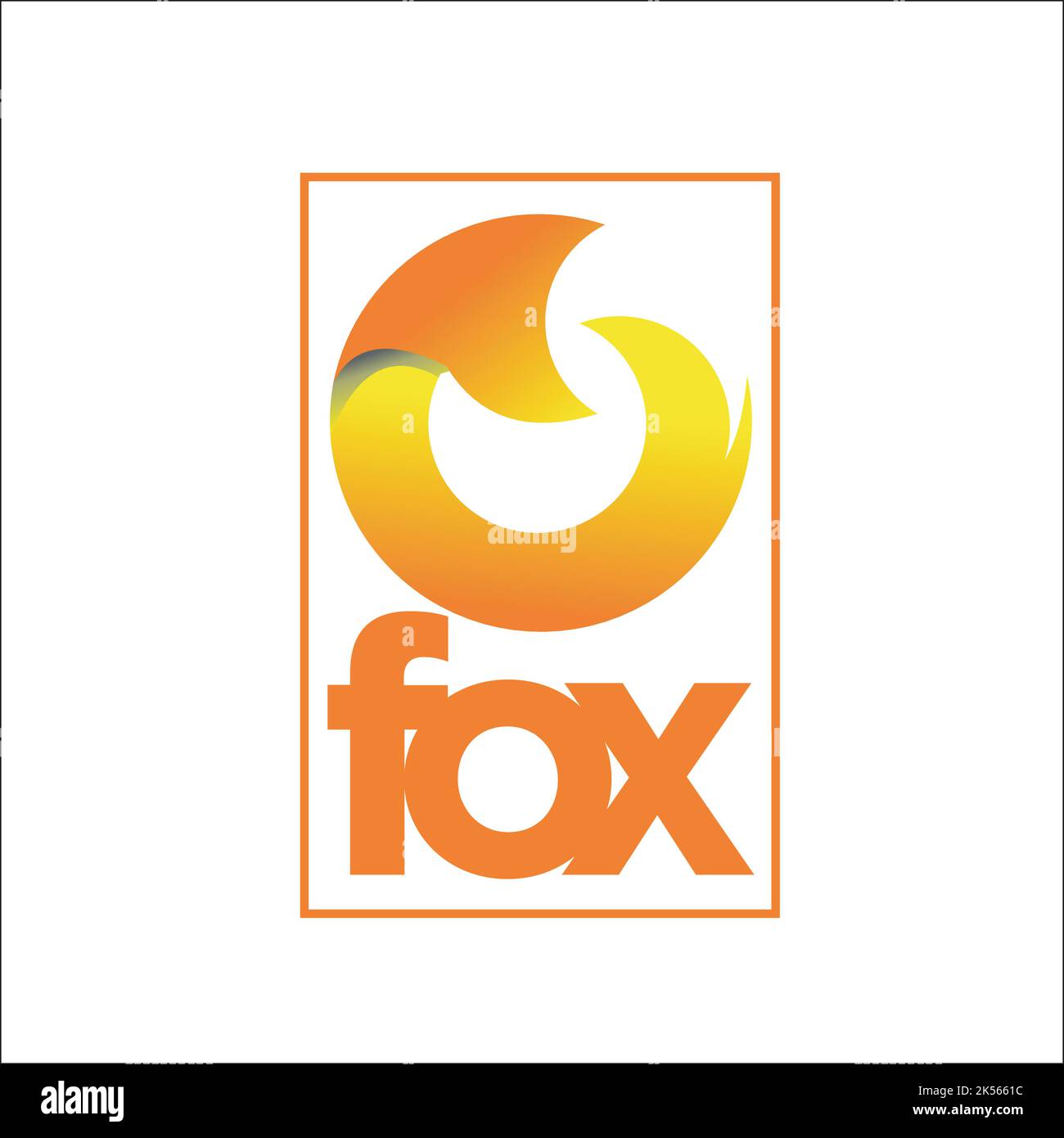 Fox inspiration logo hi-res stock photography and images - Alamy