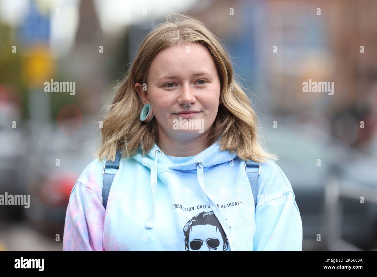 Service user Erin Quinn who met the Prince and Princess of Wales during ...