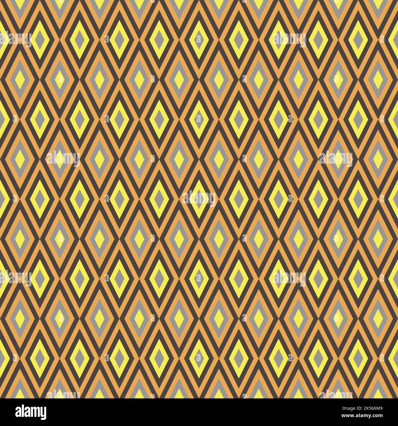 Simple art brown seamless background with rombs Stock Vector Image ...