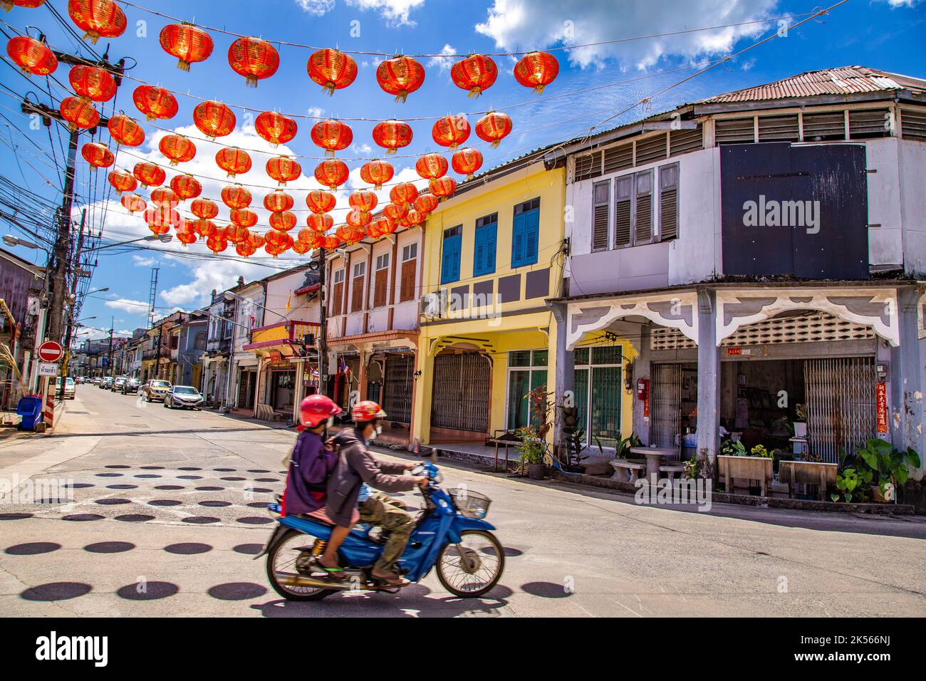 Takuapa Old Town in Phang Nga, Thailand Stock Photo - Alamy