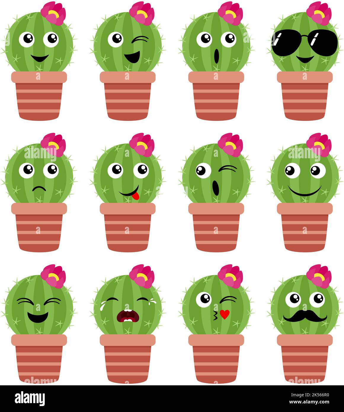 Flower expressions Cut Out Stock Images & Pictures - Alamy