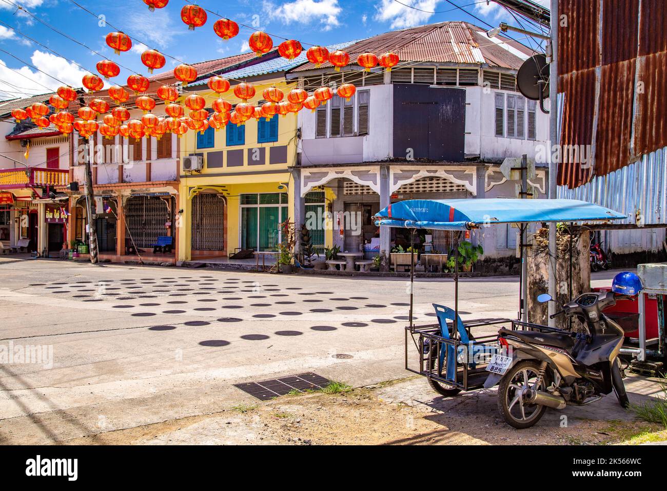 Takuapa Old Town in Phang Nga, Thailand Stock Photo - Alamy