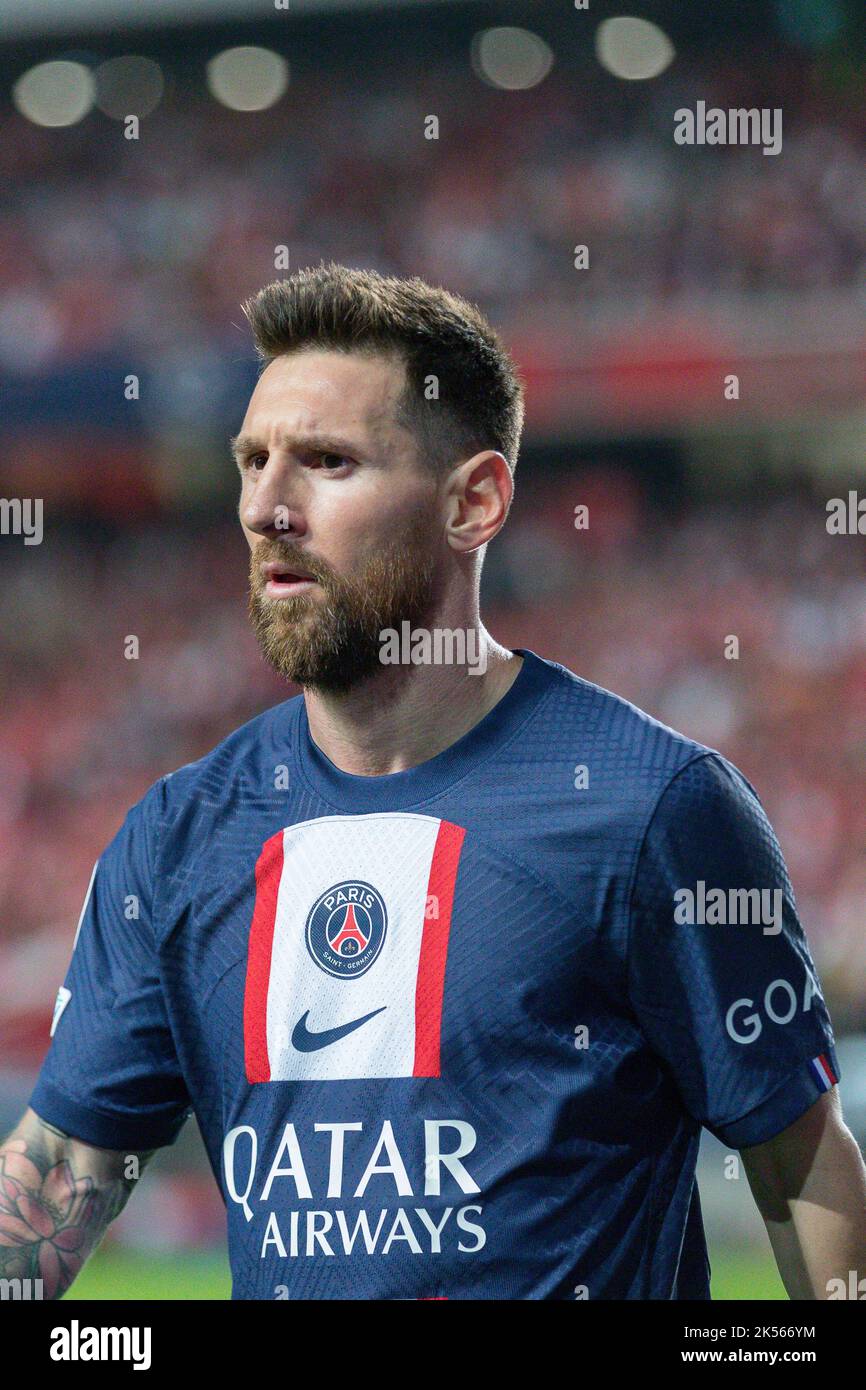 October 05, 2022. Lisbon, Portugal. Paris Saint-Germain's forward from ...