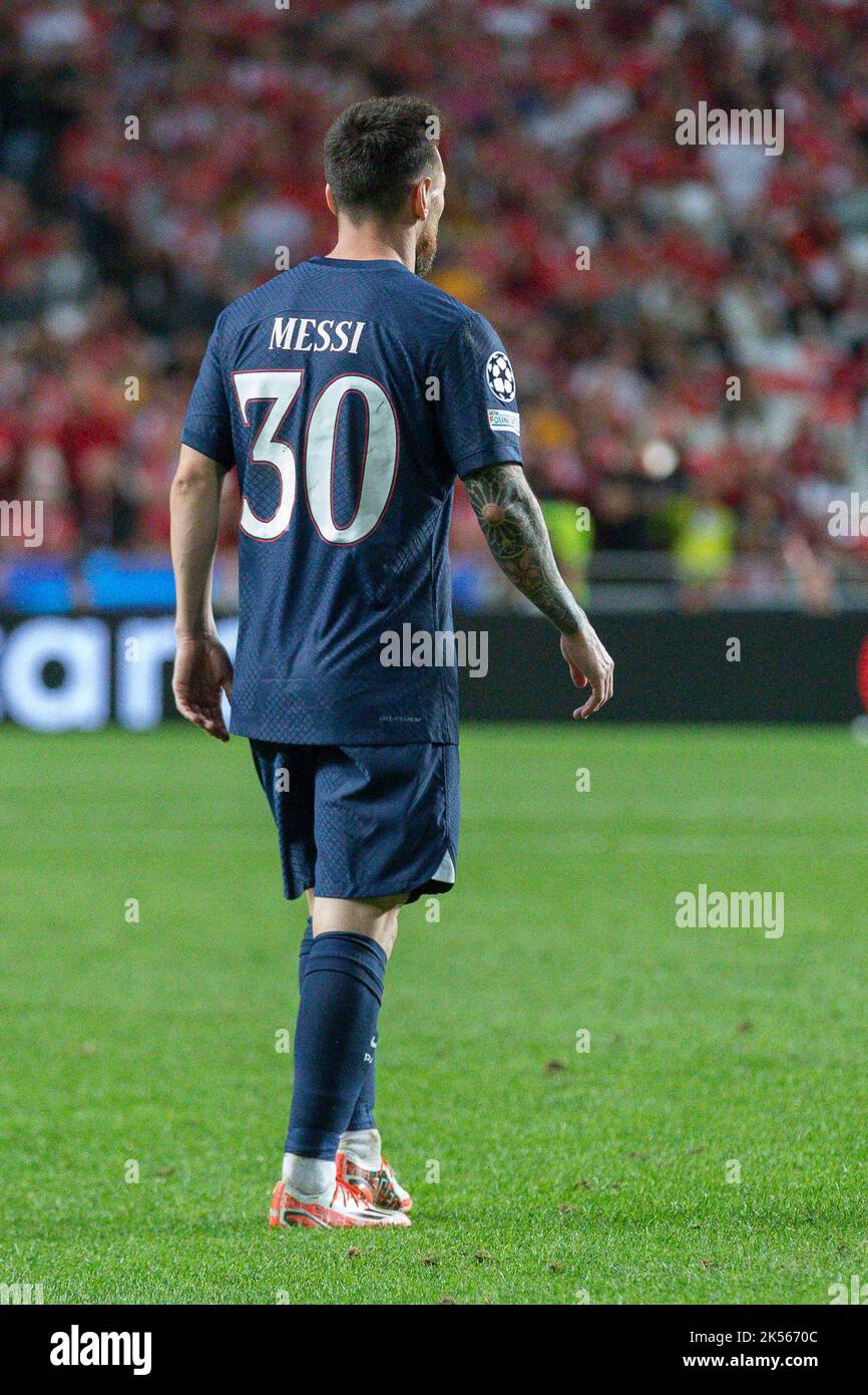 October 05, 2022. Lisbon, Portugal. Paris Saint-Germain's forward from ...