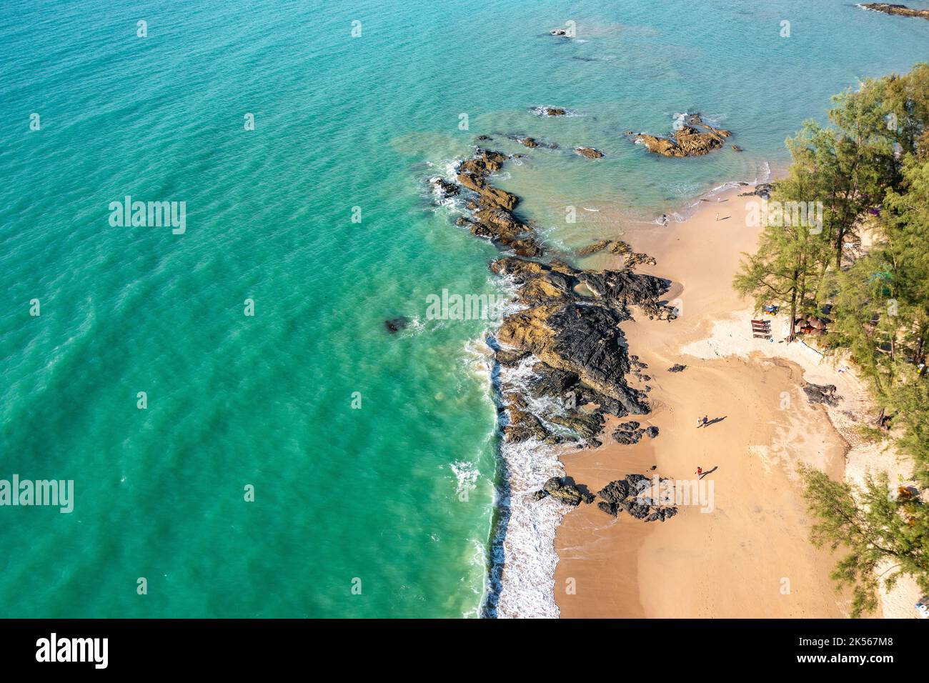 Haad Bang Sak Beach in Khao Lak, Thailand Stock Photo - Alamy
