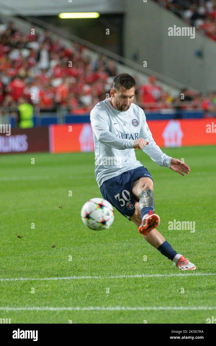 October 05, 2022. Lisbon, Portugal. Paris Saint-Germain's forward from ...