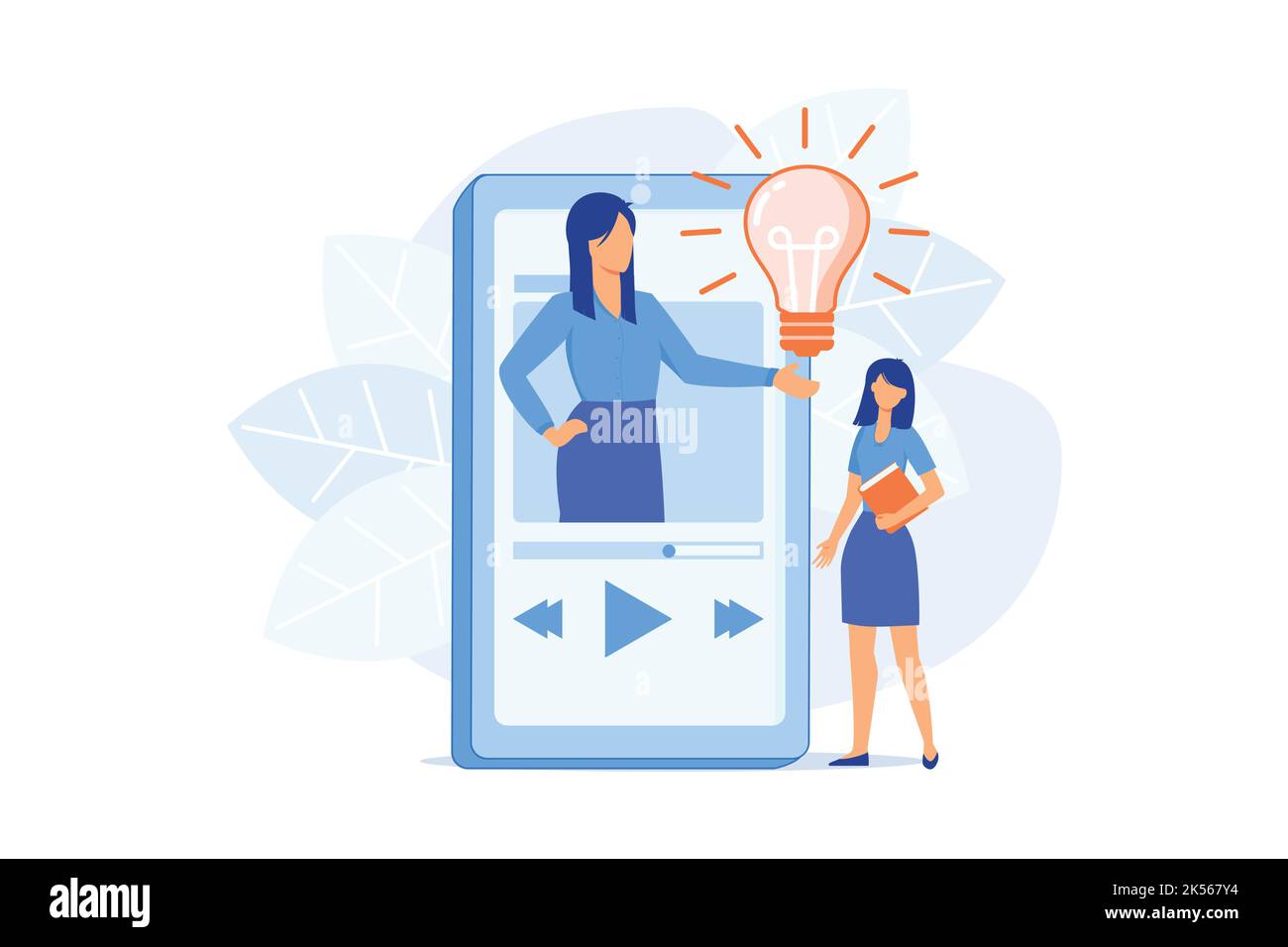Educator elearning Stock Vector Images - Alamy