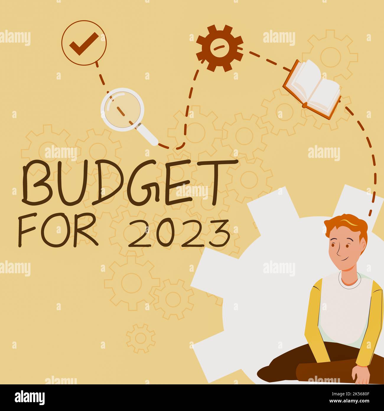 Conceptual display Budget For 2023, Business idea An written estimates ... Conceptual display Budget For 2023, Business idea An written estimates ...