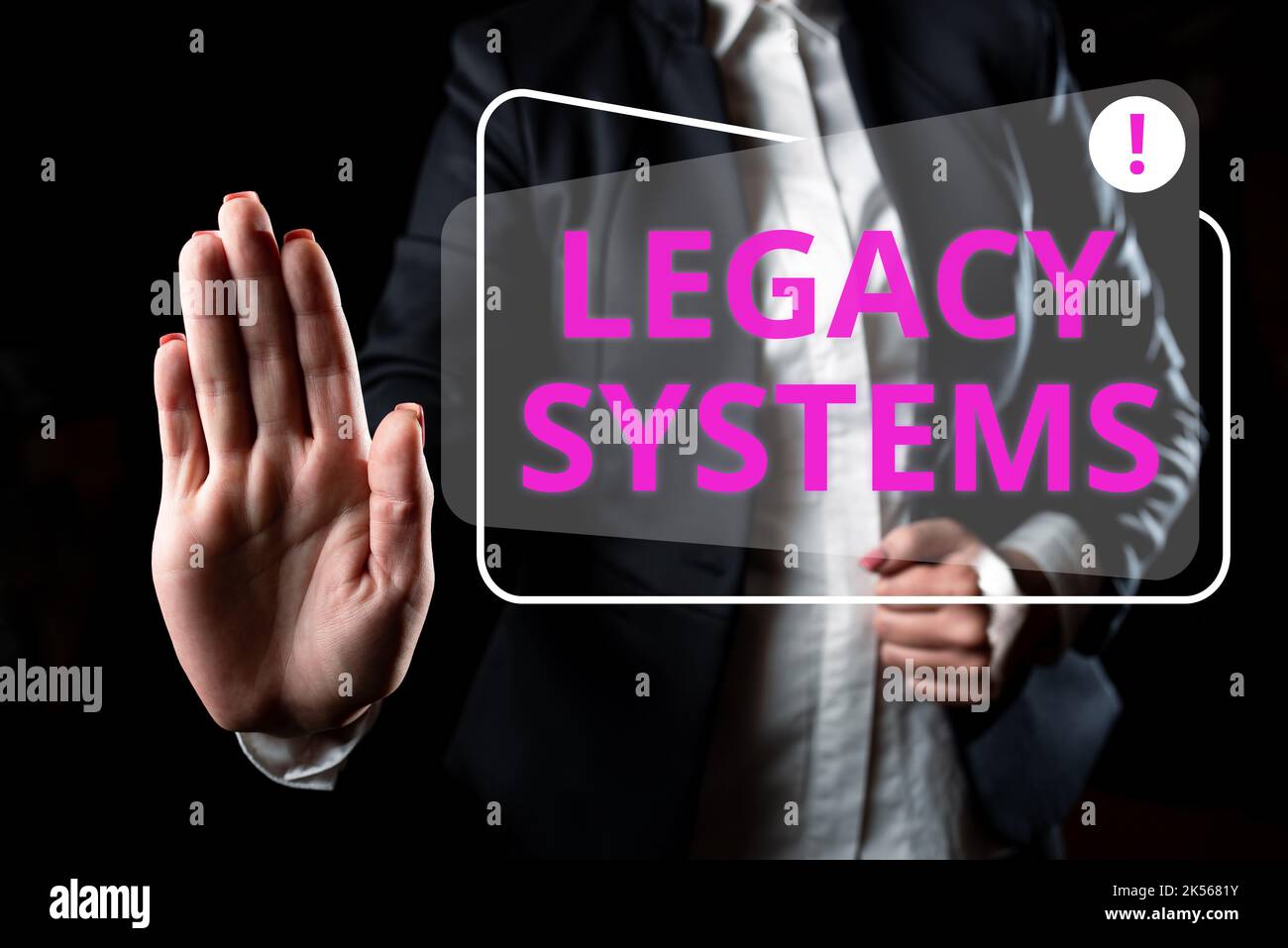 Hand writing sign Legacy Systems, Conceptual photo book or other ...