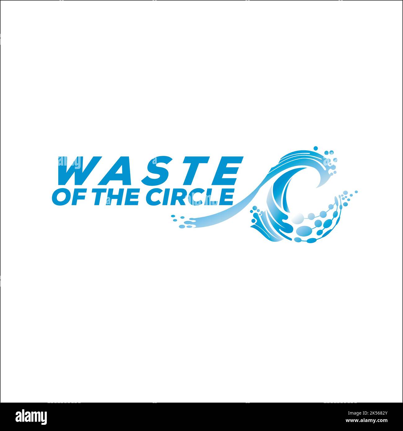 waste of the circle / exclusive logo designs inspiration Stock Vector ...