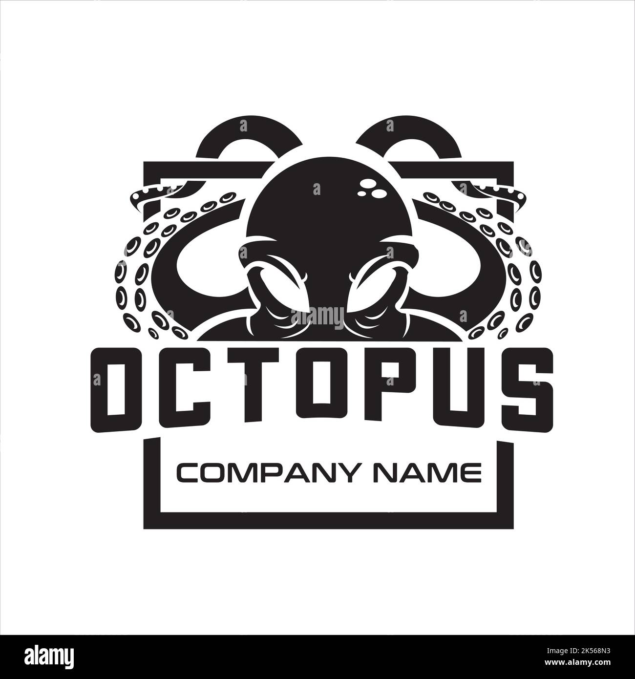 octopus exclusive logo design inspiration Stock Vector Image & Art - Alamy