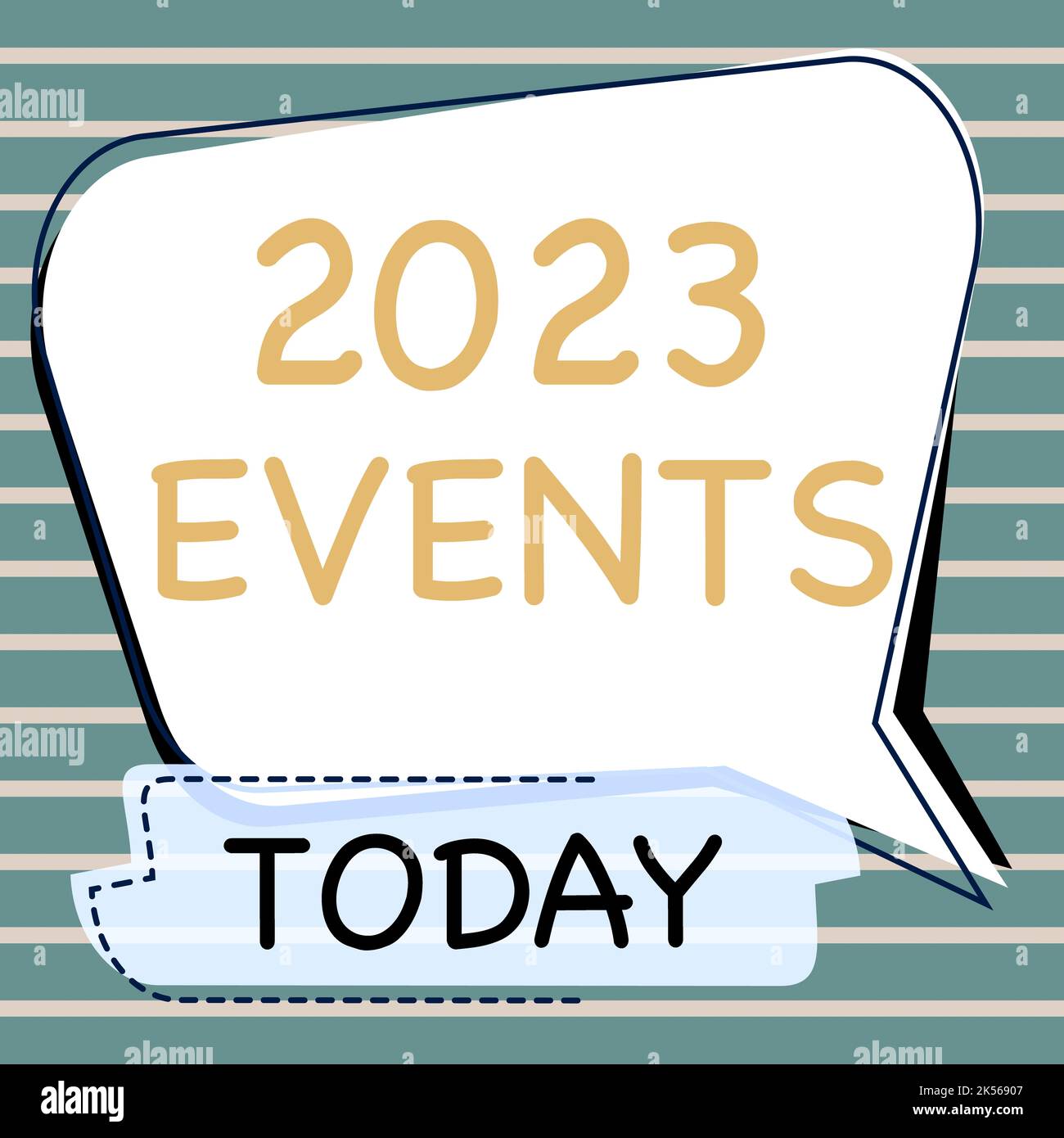 Hand writing sign 2023 Events, Business idea New year celebrations ...