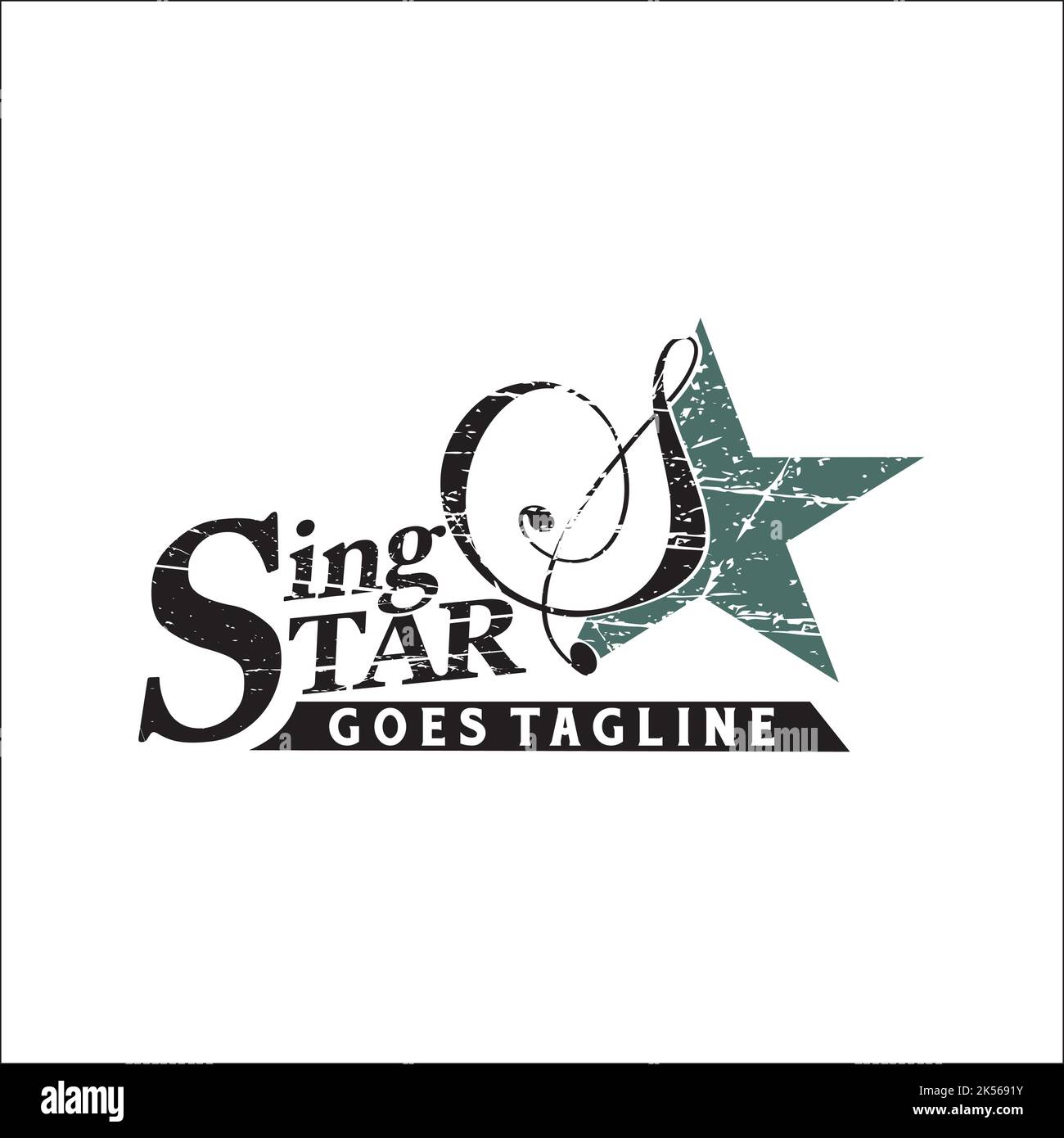 sing star / exclusive logo design inspiration Stock Vector Image & Art ...