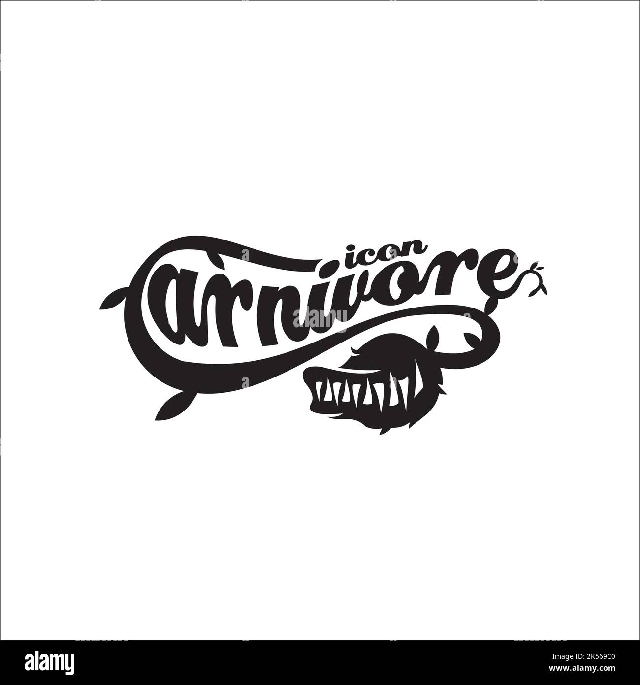 carnivore / exclusive logo design inspiration Stock Vector Image & Art ...