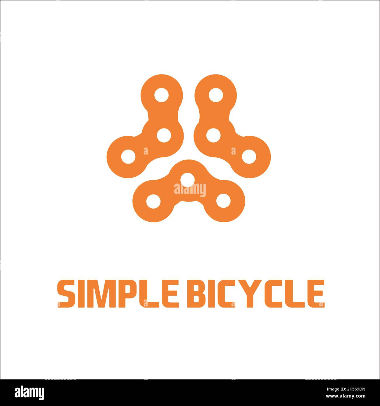 simple bicycle logo exclusive design inspiration Stock Vector Image ...