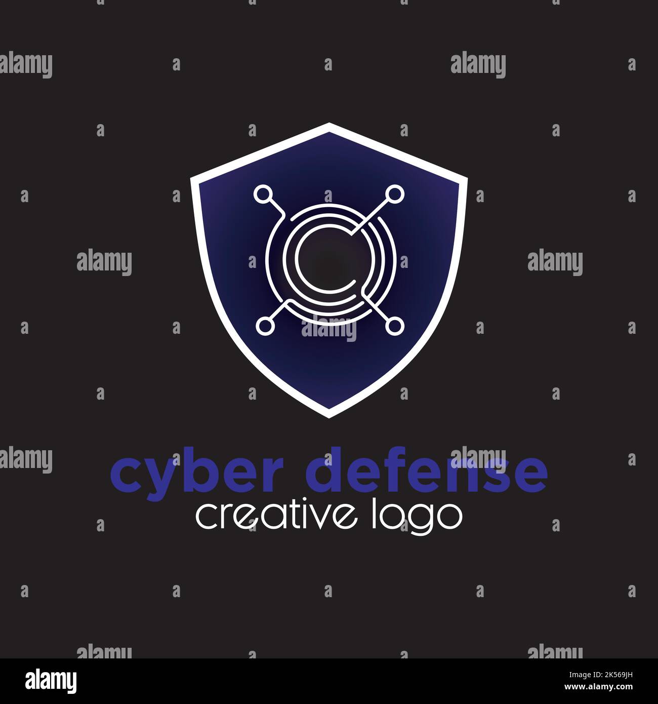 Cyber defense vector vectors hi-res stock photography and images - Alamy