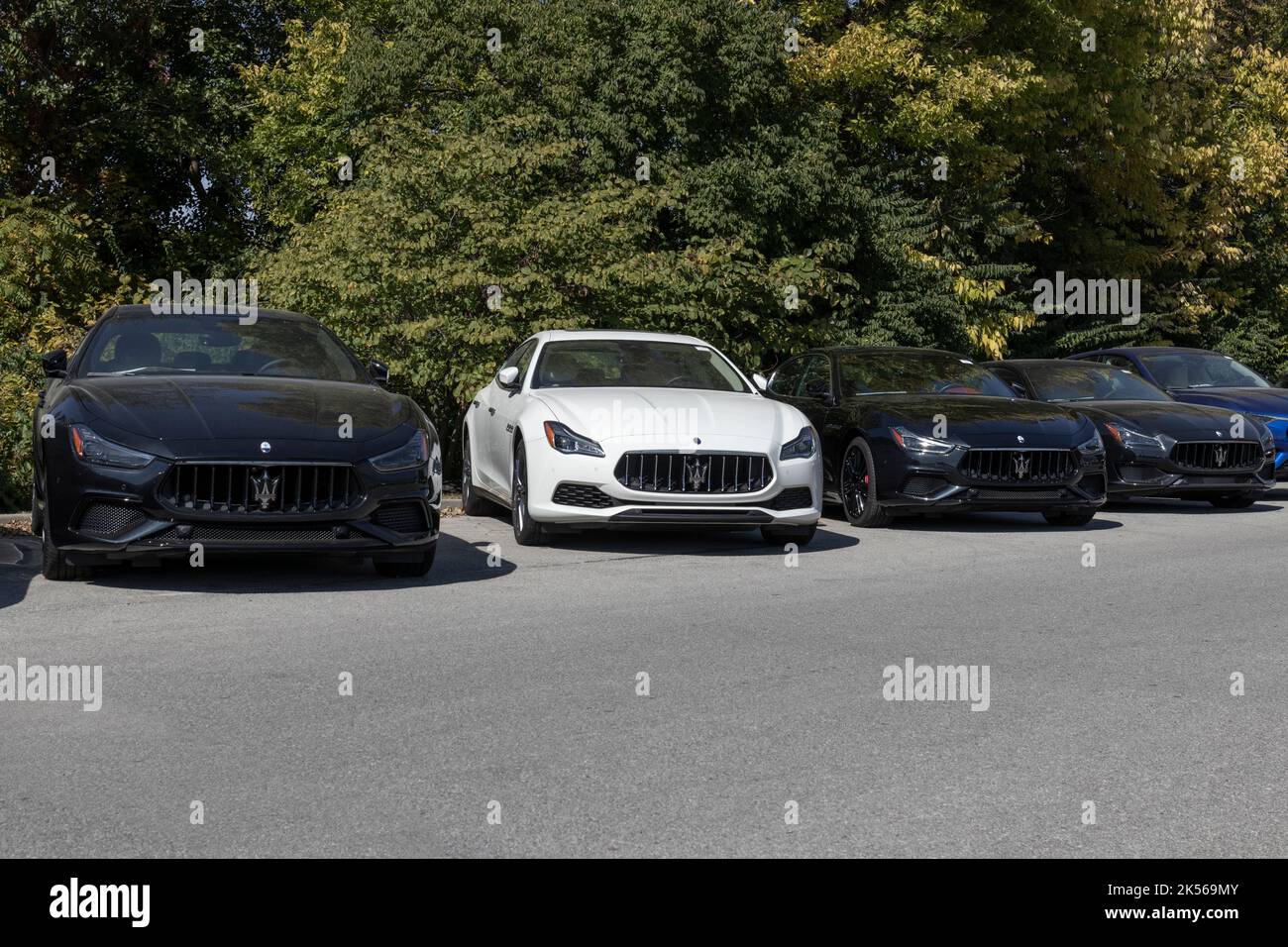 Indianapolis - Circa October 2022: Maserati dealership. A division of ...