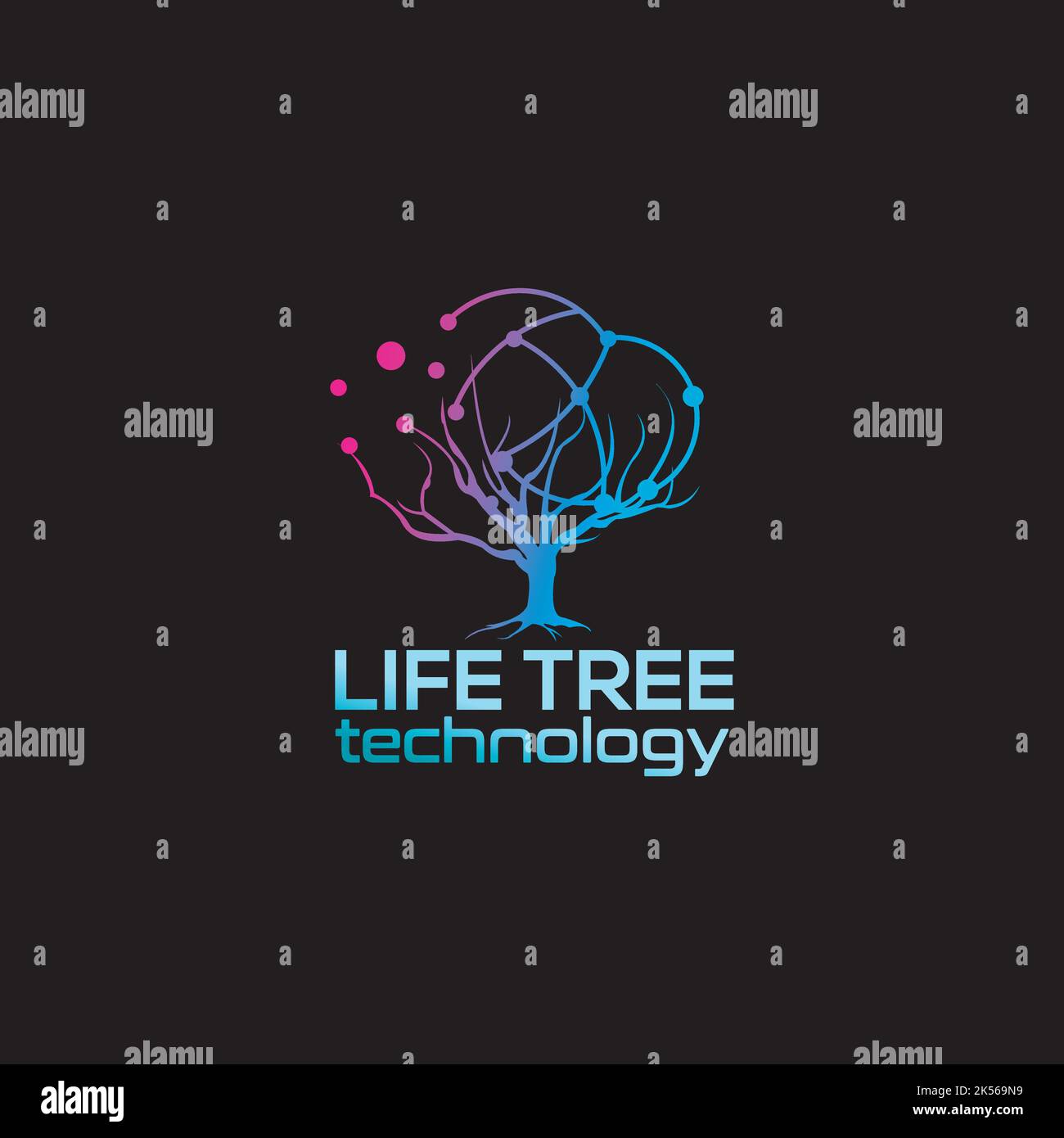 life tree technology / logo design inspiration Stock Vector Image & Art ...
