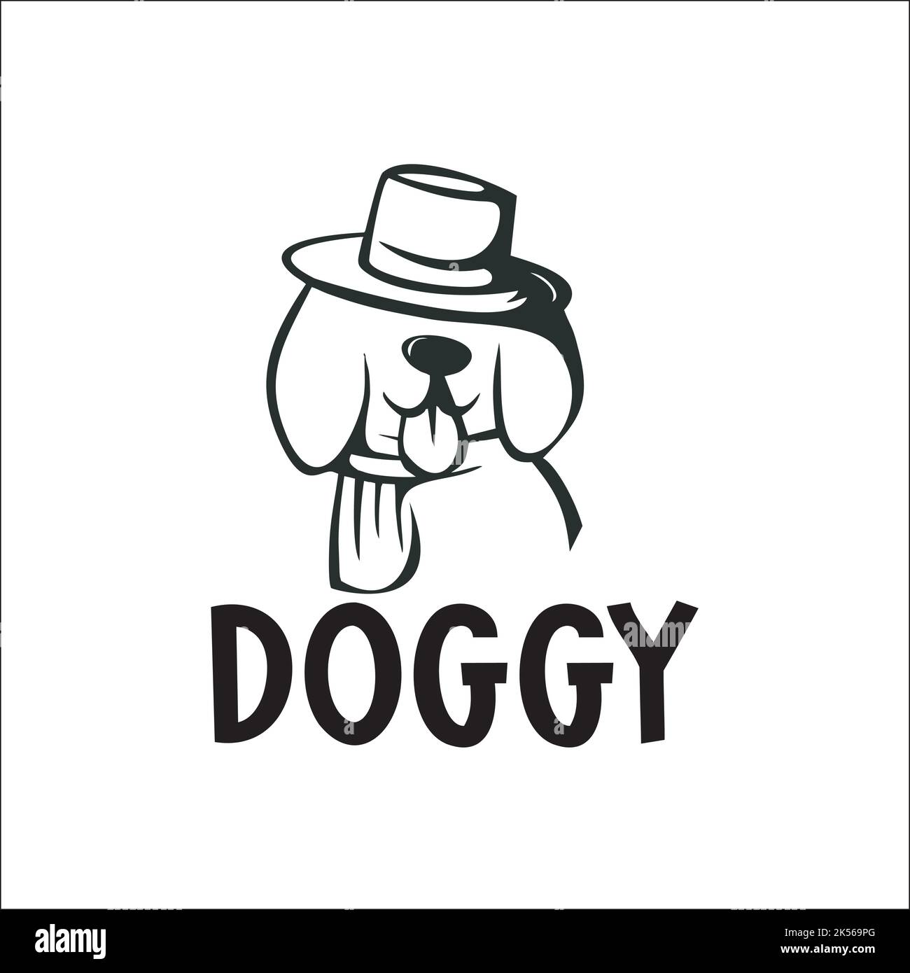DOGGY exclusive logo design inspiration Stock Vector Image & Art - Alamy