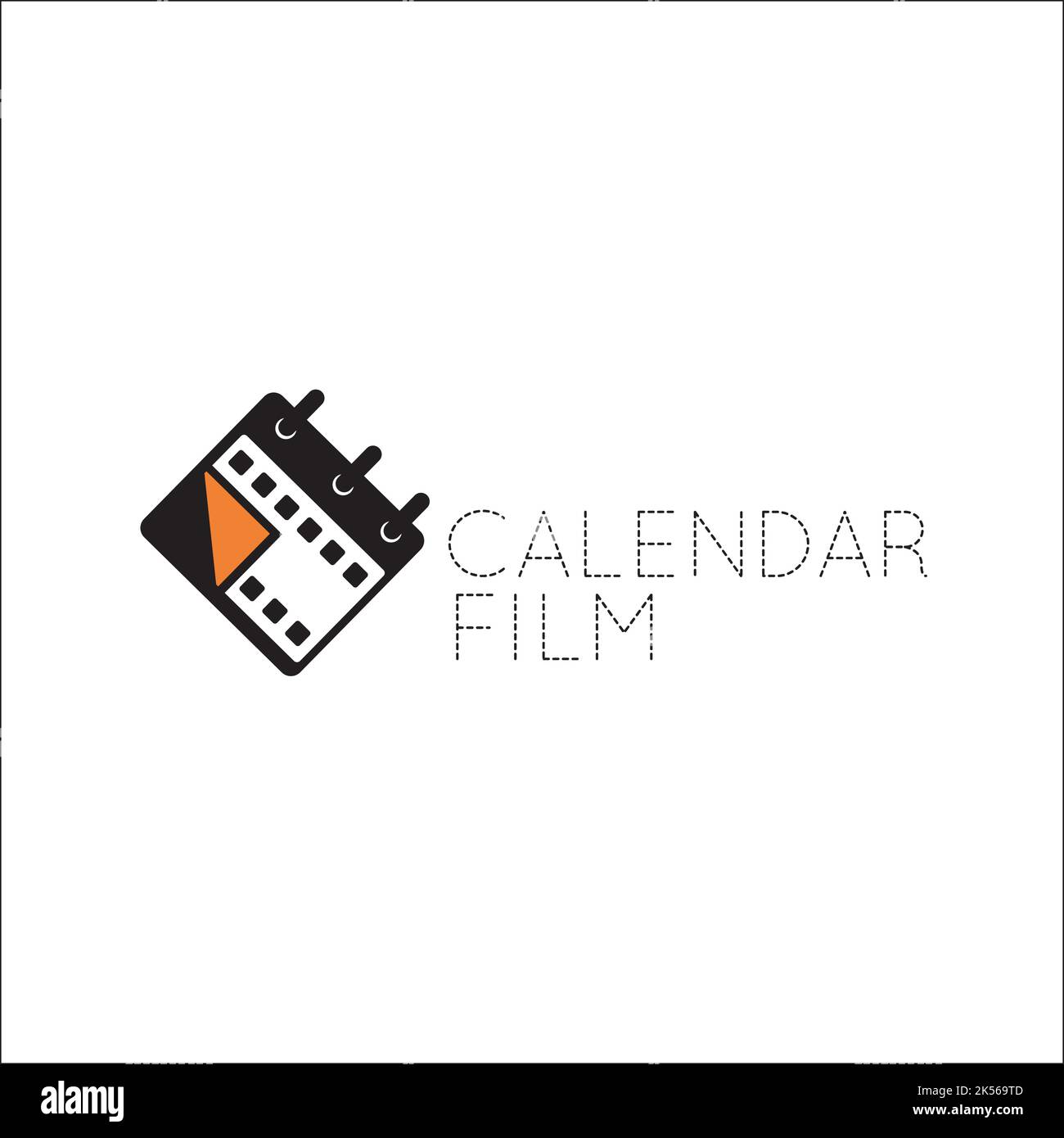 CALENDER FILM exclusive logo design inspiration Stock Vector Image ...