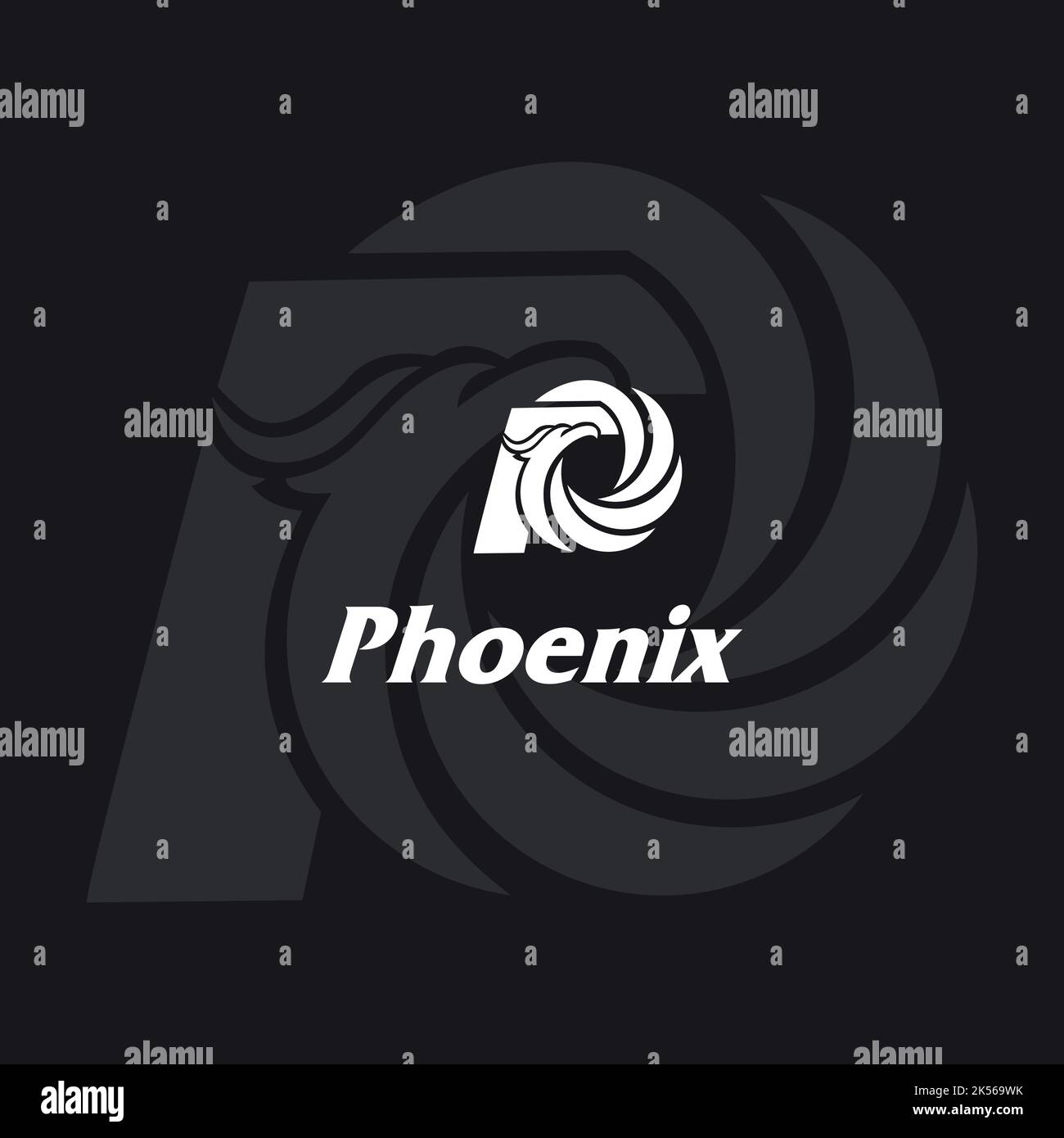phoenix exclusive logo design inspiration Stock Vector Image & Art - Alamy