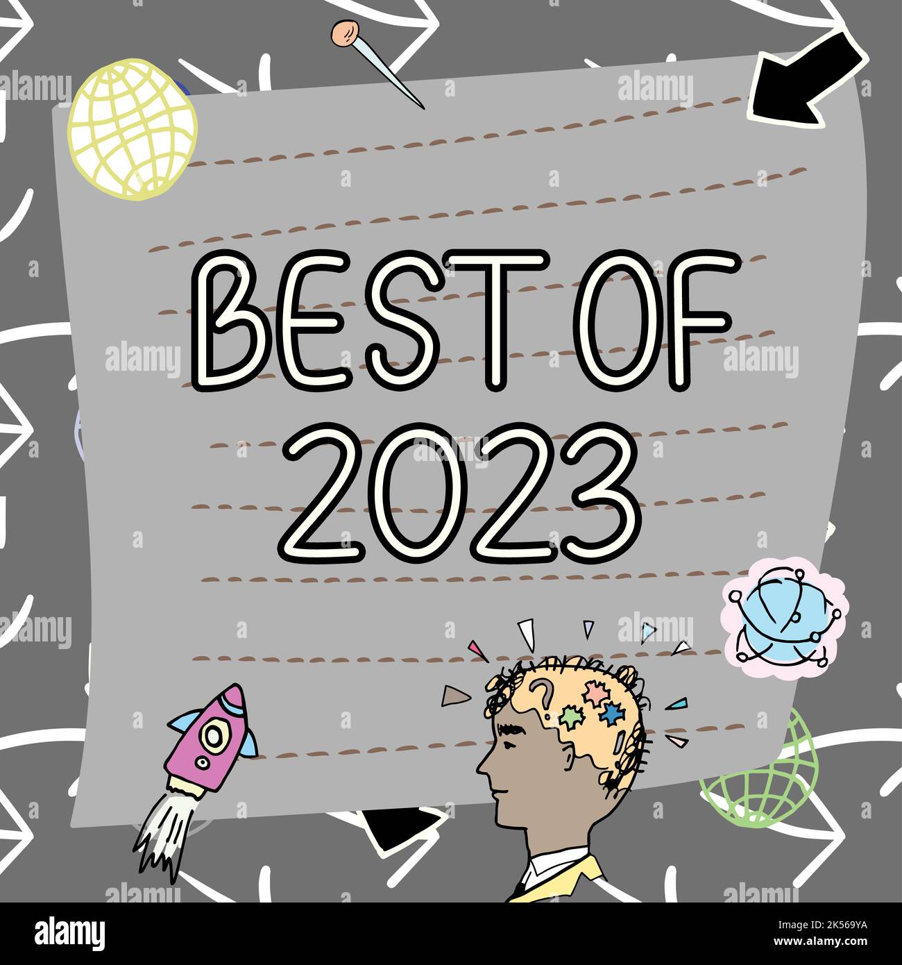 Handwriting text Best Of 2023, Internet Concept great and marvelous ...