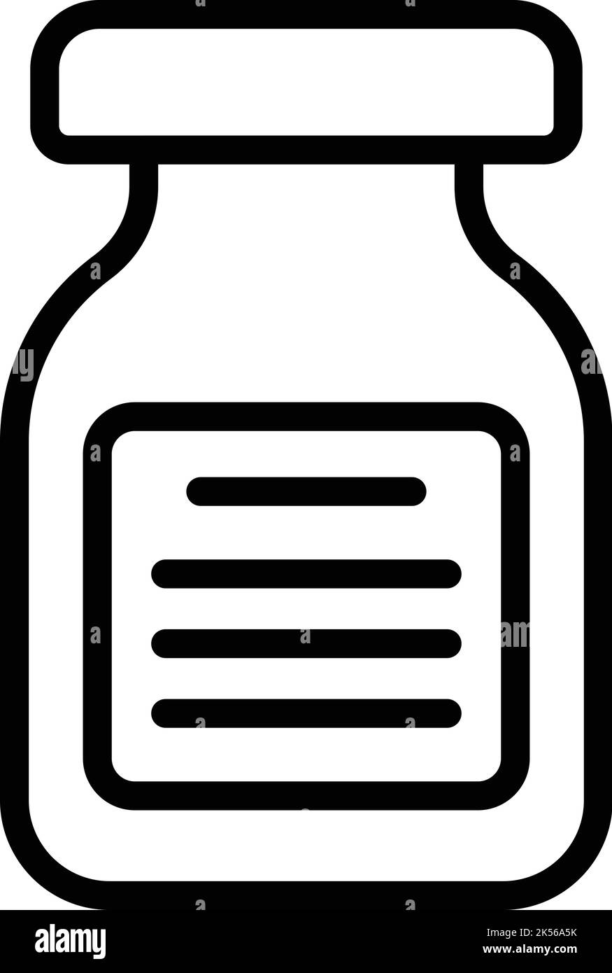 Coconut pot icon outline vector. Milk oil. Coco cream Stock Vector ...