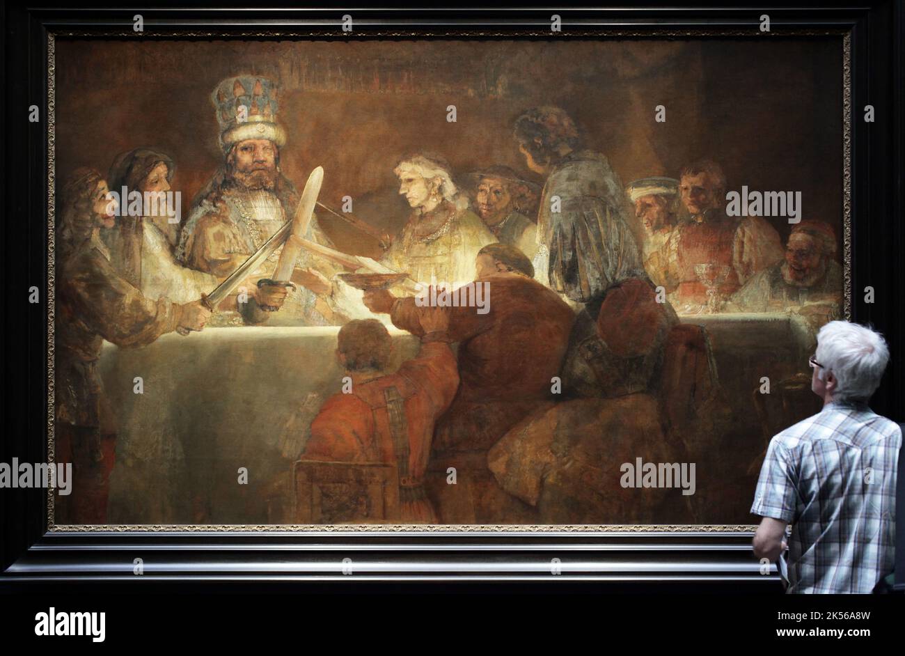 The Conspiracy of the Batavians under Claudius Civilis. master painting ...